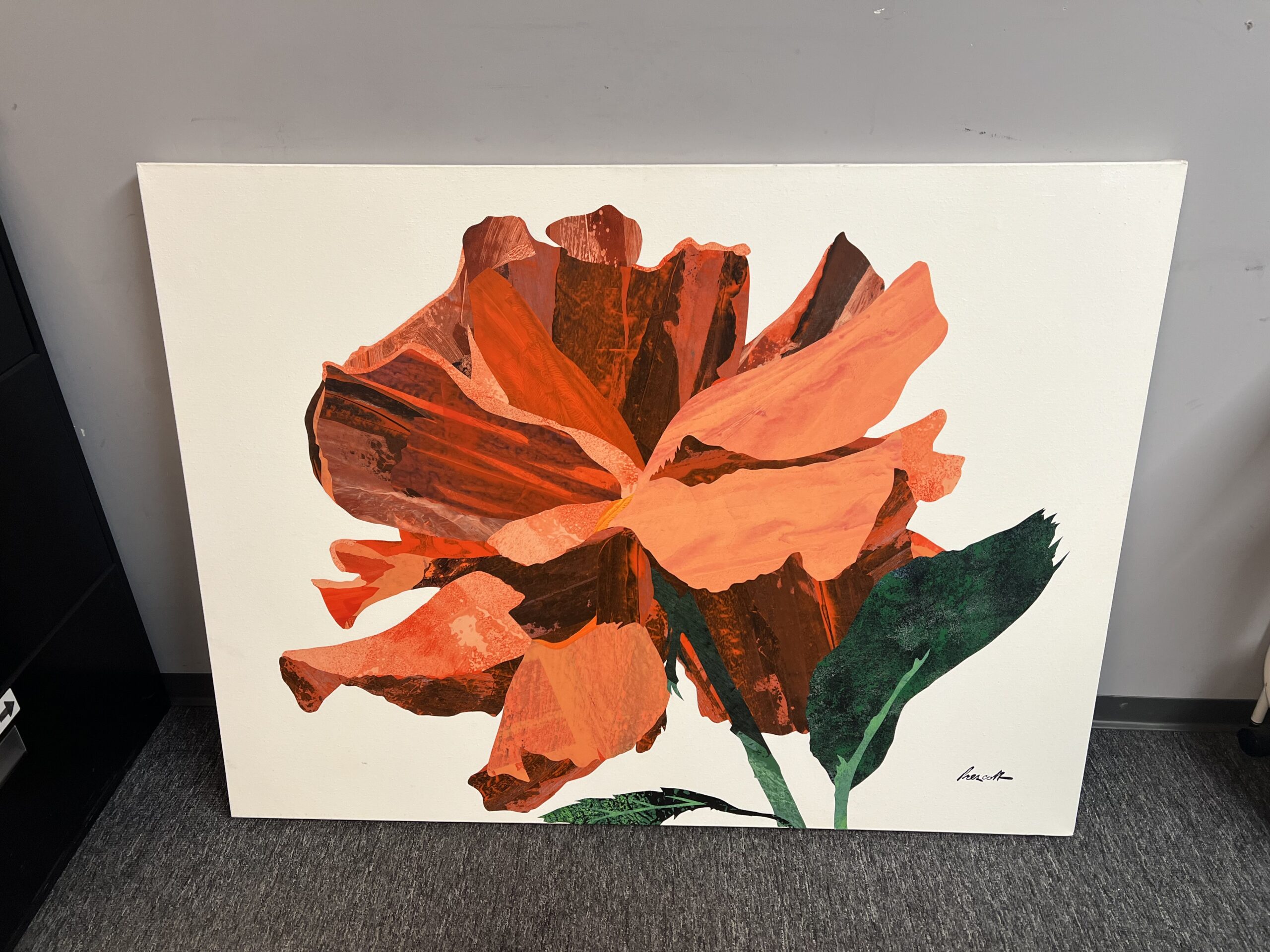 Ken Prescott Canna Painting