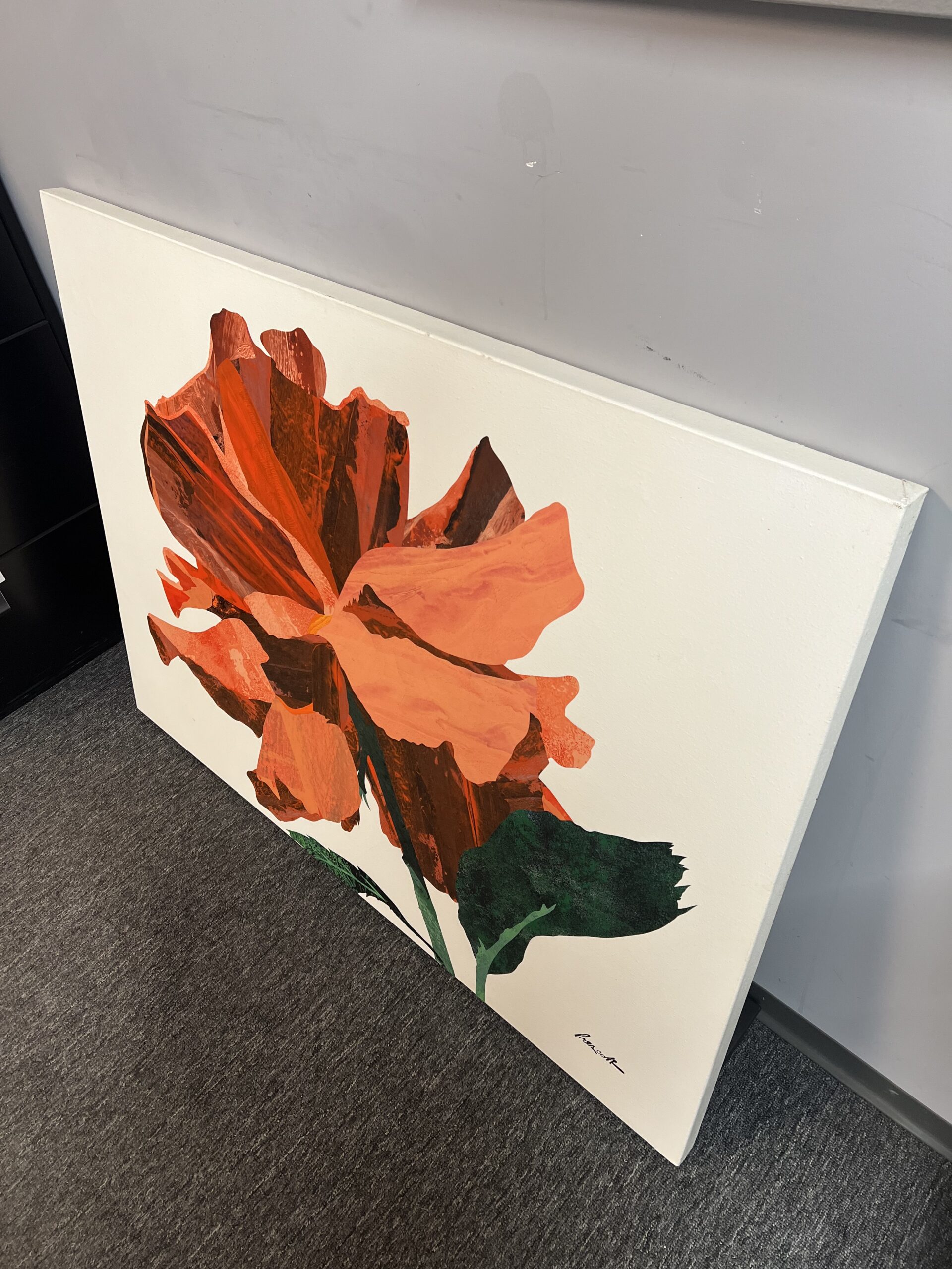 Ken Prescott Canna Painting